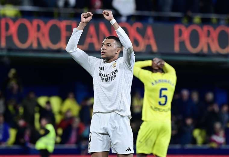 Mbappé remonta al Villarreal y pone líder provisional al Real Madrid | Teletica