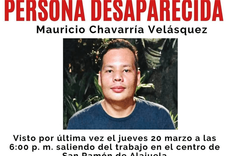 Nueva pista surge en caso de Mauricio Chavarría, desaparecido en San ...