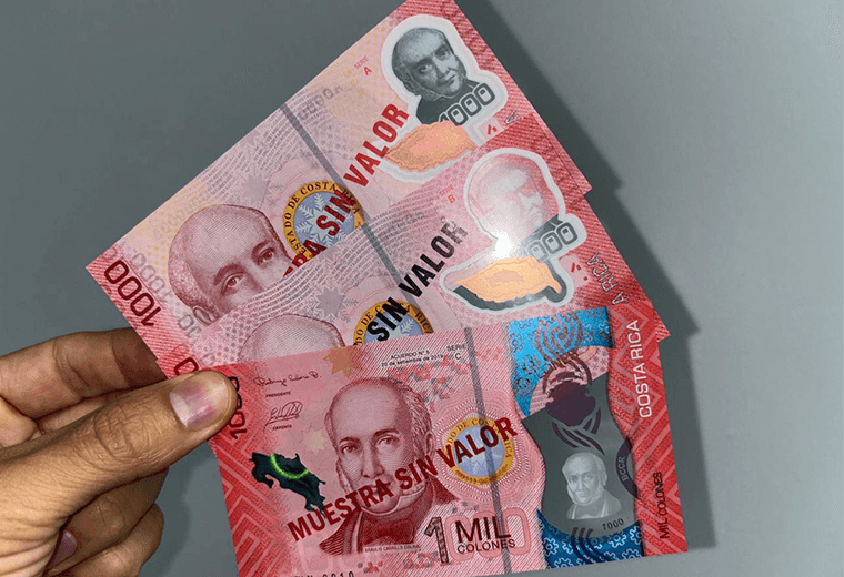 Vea aquí cómo identificar los billetes de mil colones que saldrán de ...