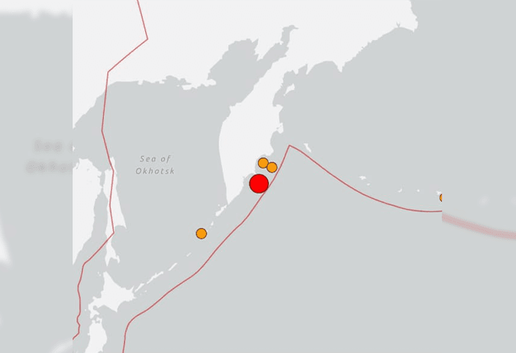 Emiten alerta de tsunami en el Pacífico tras sismo de magnitud 8,7 en ...