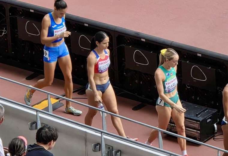 Daniela Rojas vivió su debut en Mundial de Atletismo | Teletica
